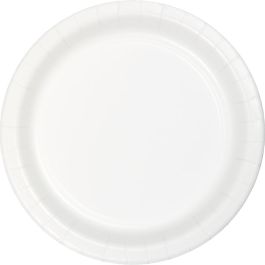 9 in White Paper Plates 500 ct.